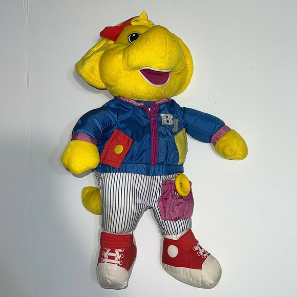 Barney | Toys | Vintage 994 Playskool Barney Talk N Dress Bj 18 Plush ...